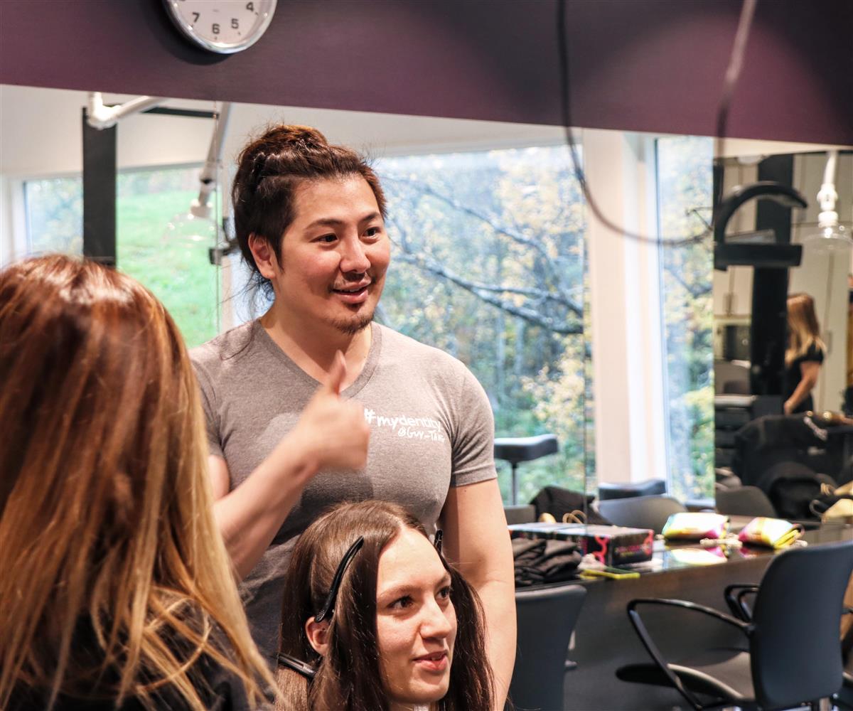 Insta-stylist på Breivangbesøk - Breivang videregående skole